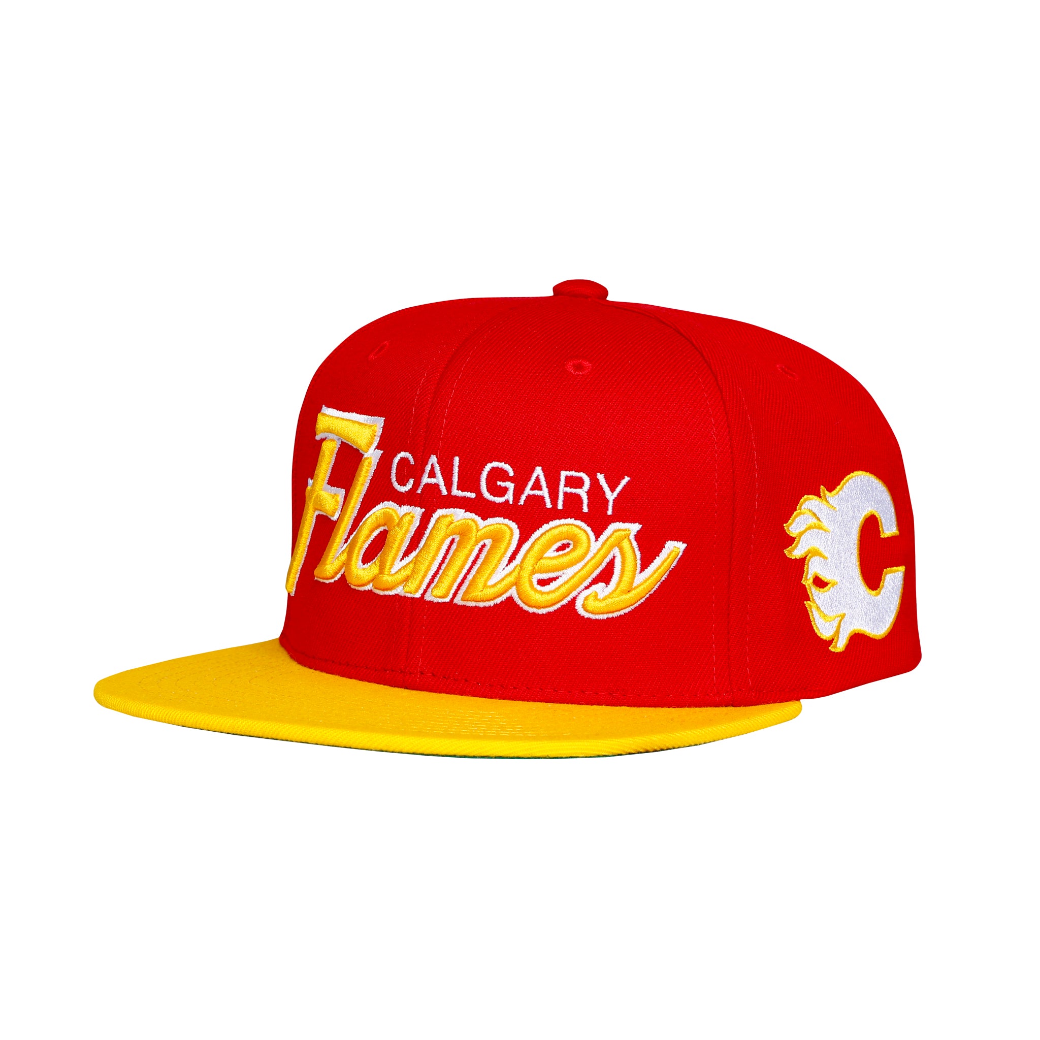 Flames M&N Team 2.0 Snapback Cap – CGY Team Store