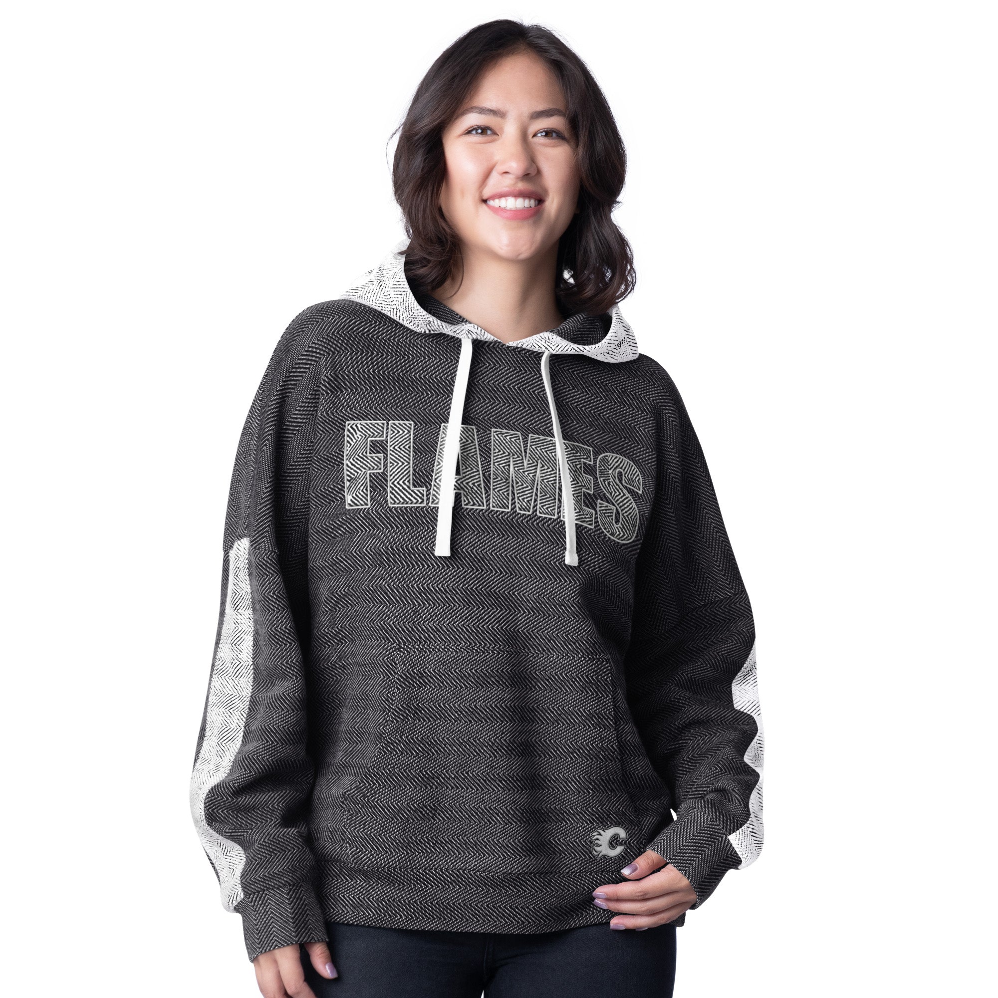 Flames Ladies Heavy Hitter Terry Hood – CGY Team Store