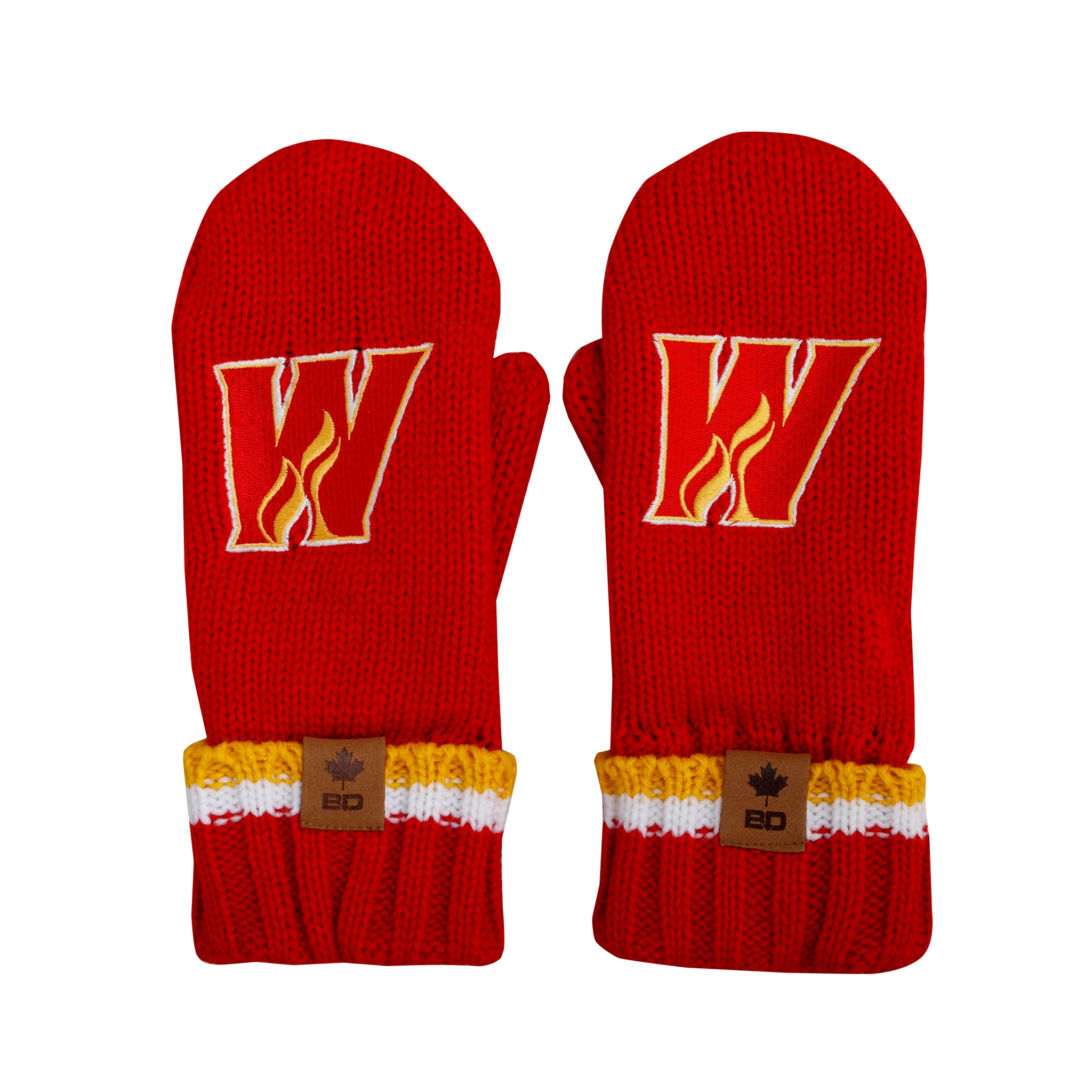 Wranglers Bardown Knit Mittens – CGY Team Store