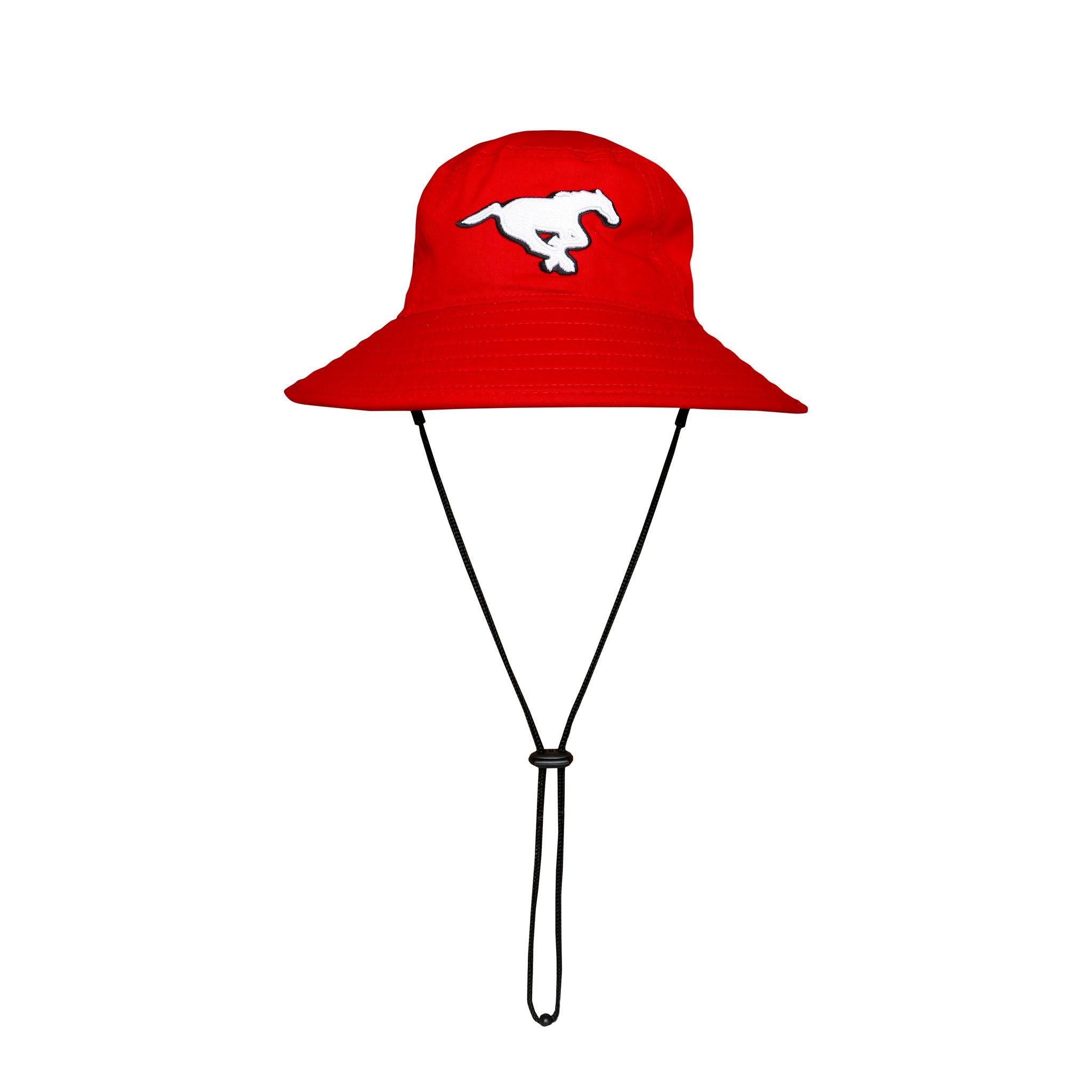 Stamps New Era Evergreen Red Bucket Hat – CGY Team Store