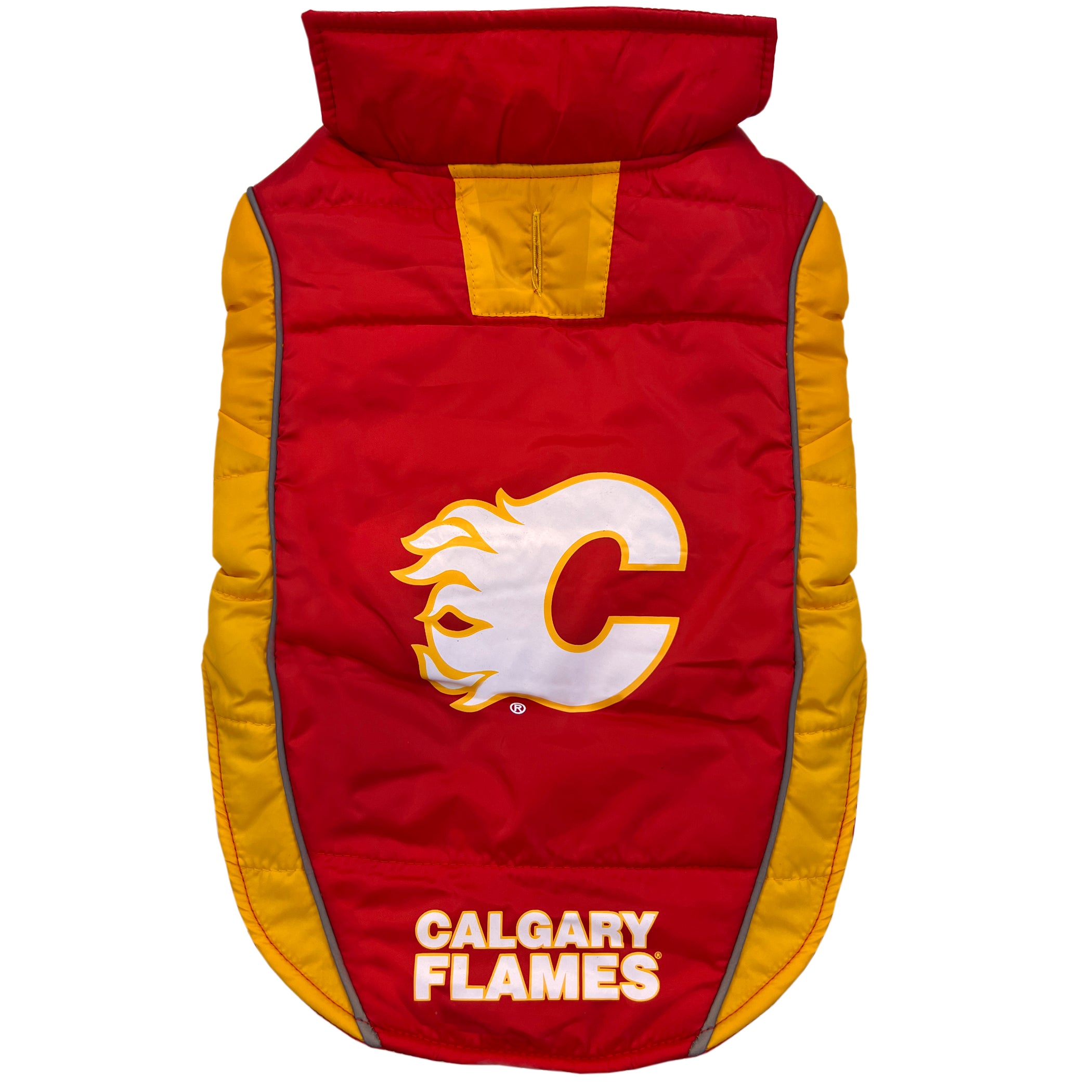 Flames Pet Puffy Vest – CGY Team Store