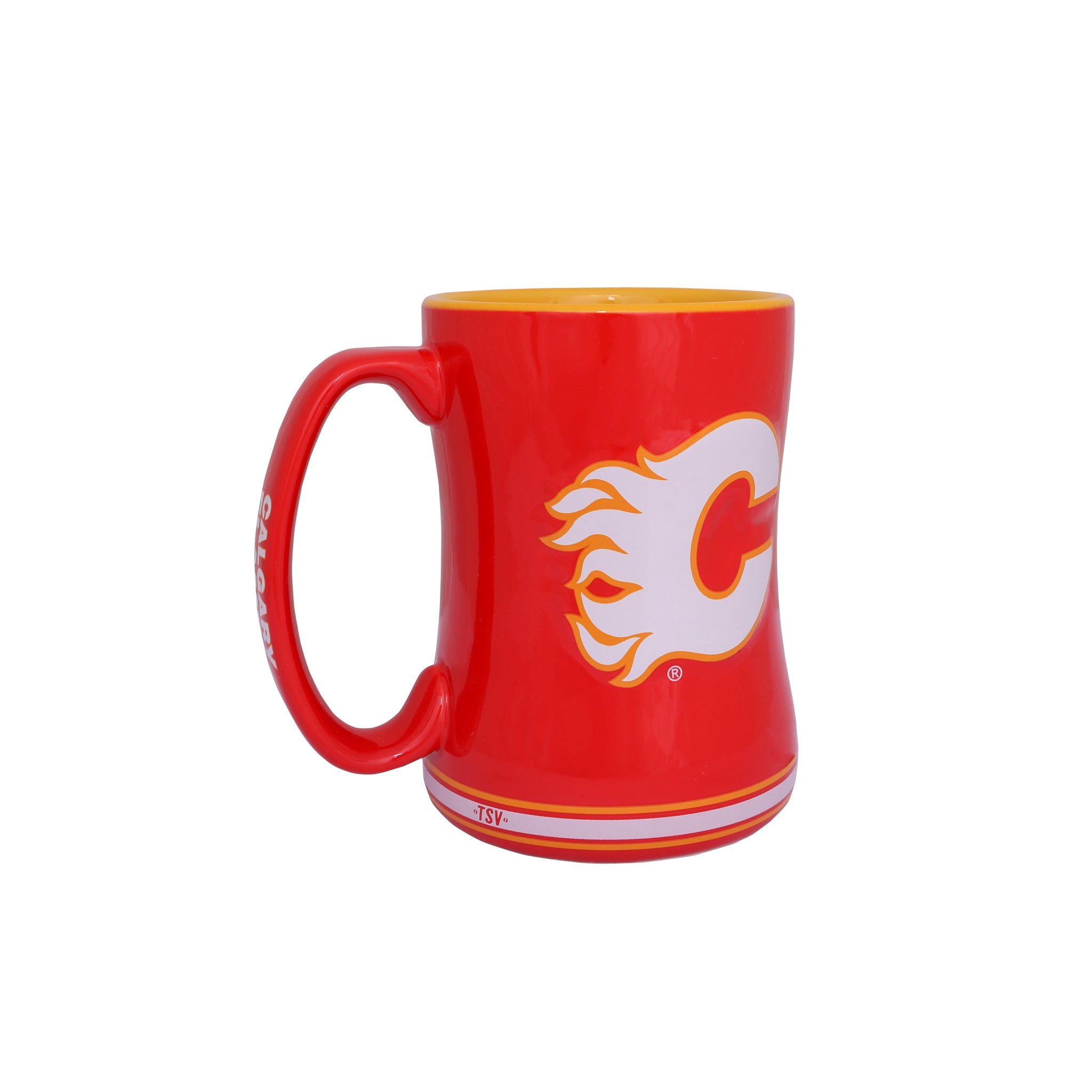 Flames 14oz Sculpted Mug – CGY Team Store